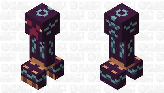 Midnight Creeper Minecraft Mob Skin