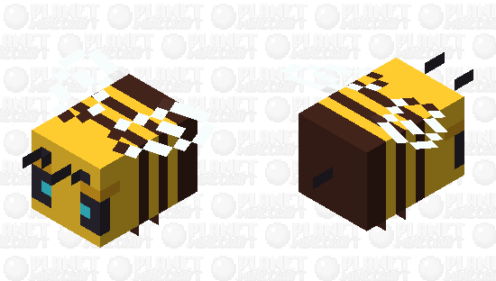 Buzzy Bees skin (Version 1 - Official) Minecraft Mob Skin