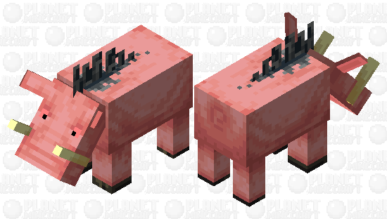 The Big Pig (Aggressive) Minecraft Mob Skin
