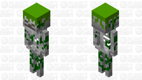 jungle skelton Minecraft Mob Skin
