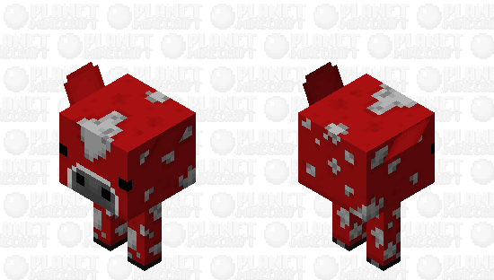 Nether Mooshroom (Magmooshroom) Minecraft Mob Skin
