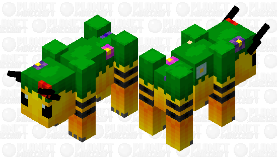 Grazer of the flower forest Minecraft Mob Skin