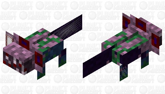 Weird Lizard Minecraft Mob Skin