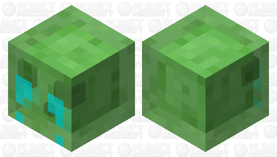 Sad slime Minecraft Mob Skin