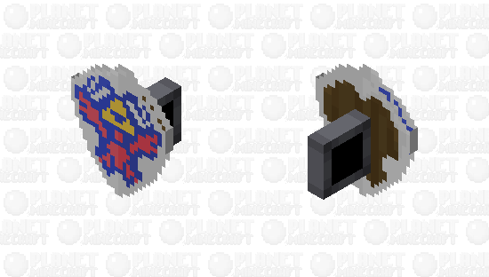 Legend of Zelda Breath of the Wild Hylian Shield Minecraft Mob Skin