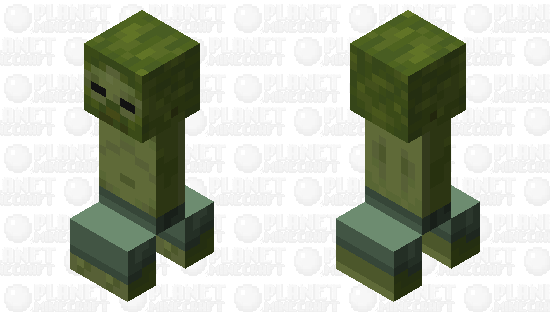 Zeeper (𝐈𝐧𝐟𝐞𝐜𝐭𝐞𝐝 𝐛𝐲 𝓩) Minecraft Mob Skin