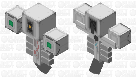 GLaDOS with Cores Minecraft Mob Skin