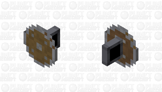 Round Shield Minecraft Mob Skin