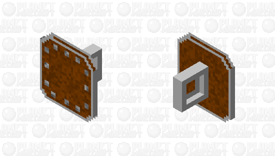 Detailed Round Shield Minecraft Mob Skin