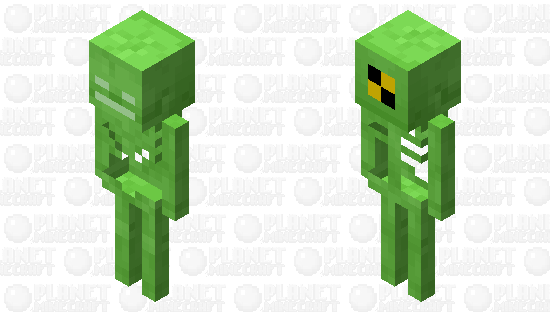 poison skeleton Minecraft Mob Skin