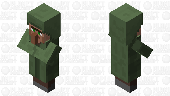 Original villager nose Minecraft Mob Skin