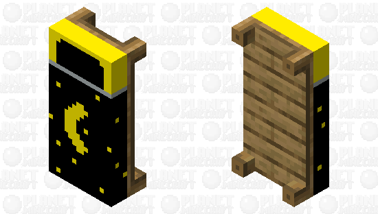 Upraded Moon bed Minecraft Mob Skin