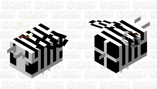 skeleton bee Minecraft Mob Skin