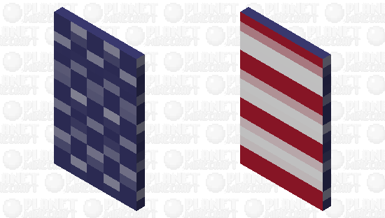 American Flag Minecraft Mob Skin