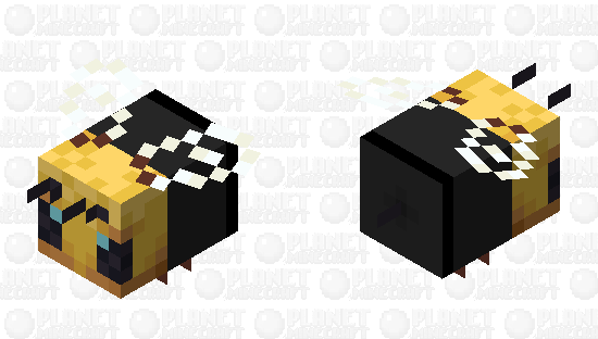 Very handsome bee Minecraft Mob Skin