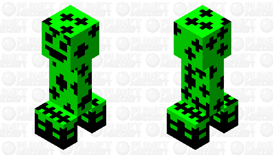 cute creeper Minecraft Mob Skin