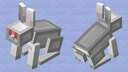 Simplistic Caerbannog Rabbit Minecraft Mob Skin