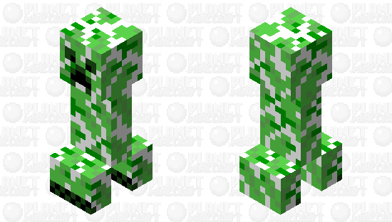 Jappa styled Creeper Minecraft Mob Skin