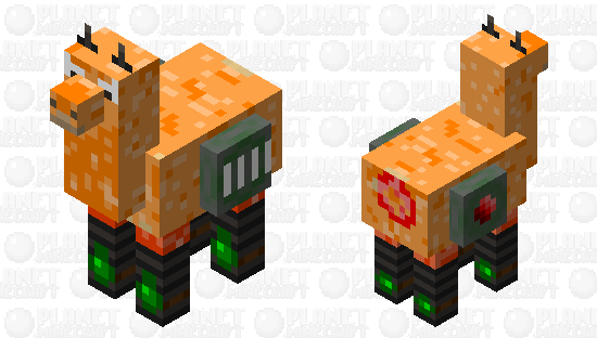 Flame of War Minecraft Mob Skin