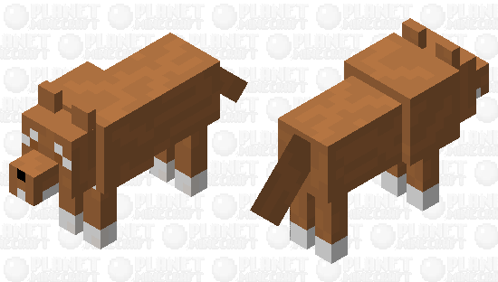 Pitt Bull Minecraft Mob Skin