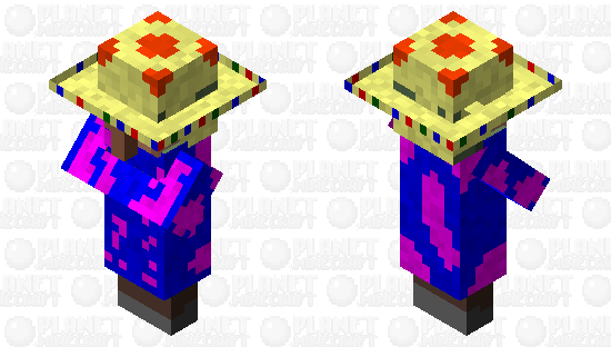 sombrero party villager Minecraft Mob Skin
