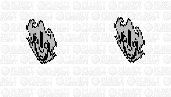 Gaster Blaster Shield Minecraft Mob Skin