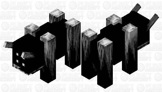 Nightmare beast Minecraft Mob Skin