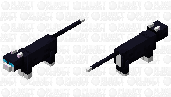 Tuxedo Cat - Mobskin Minecraft Mob Skin