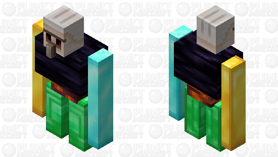 Iron golem blocks rares Minecraft Mob Skin