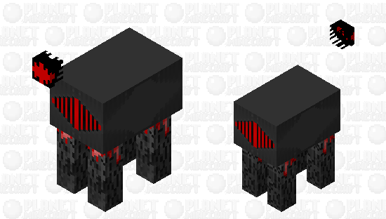 Midnight Hooves Minecraft Mob Skin