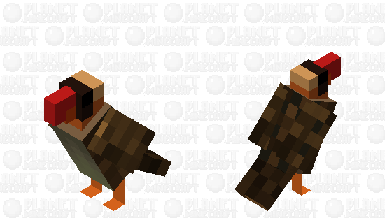 The Red Billed Quelea Minecraft Mob Skin