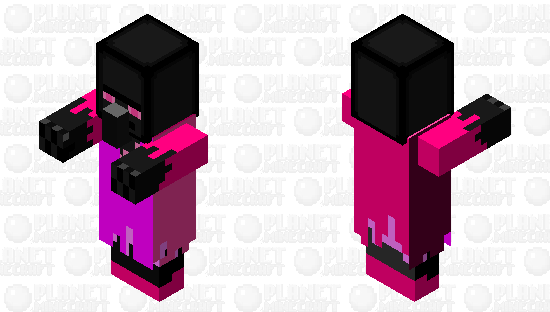 Ender Zombie Villager Minecraft Mob Skin