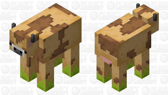 The Almighty Slippy Cow Minecraft Mob Skin