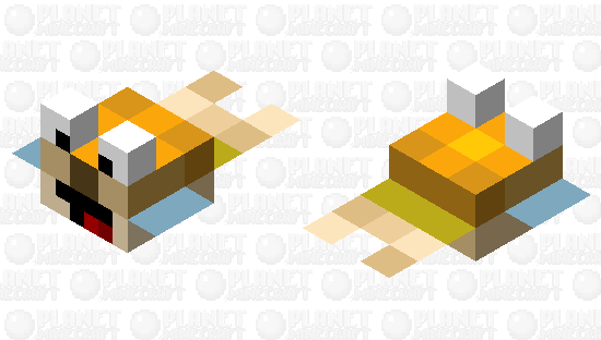 noob puferfish Minecraft Mob Skin