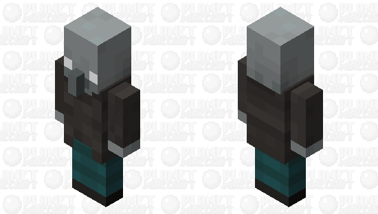 Simple Vindicator Minecraft Mob Skin