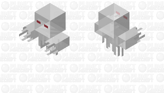 Attack Ghost Minecraft Mob Skin