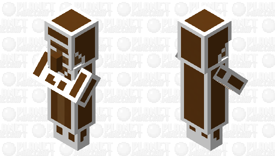 ginger bread villager Minecraft Mob Skin