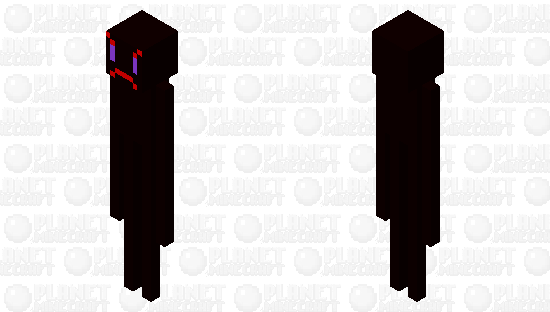 Enderman Angry Minecraft Mob Skin