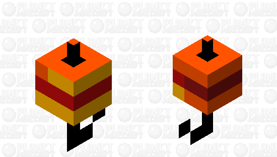 fishing bobbers lave Minecraft Mob Skin