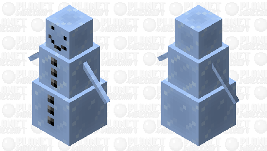 Ice Golem Minecraft Mob Skin