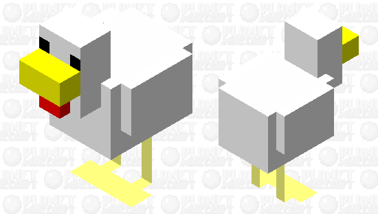A Simpler Chicken Minecraft Mob Skin