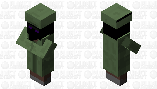 Ender Villager Minecraft Mob Skin