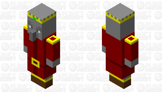 Pillager King Minecraft Mob Skin