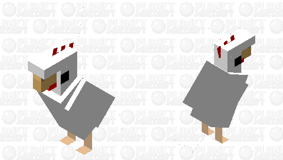 The chicken that could fly Minecraft Mob Skin