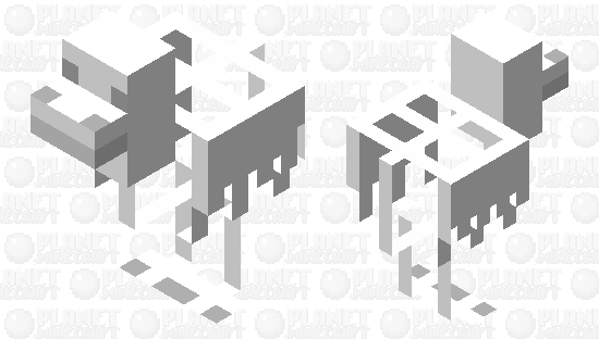 skelliton chicken Minecraft Mob Skin