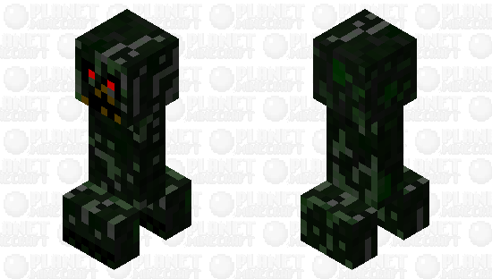 scary creeper v2 Minecraft Mob Skin