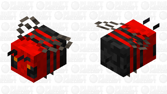 Nether Bee Minecraft Mob Skin