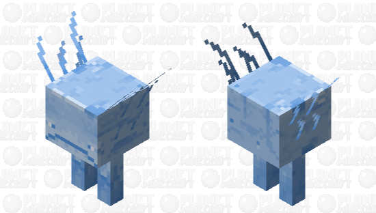 Strider of the Frigid Cold Minecraft Mob Skin