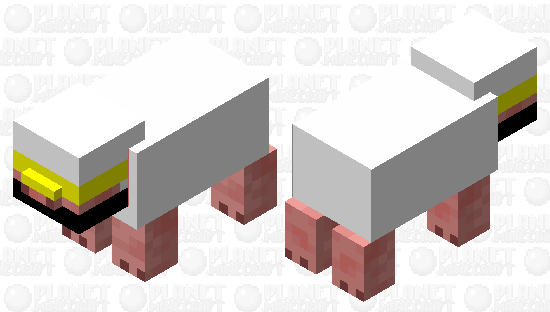 SCP guard pig Minecraft Mob Skin