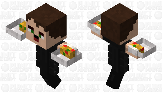 Here are your dishes! Minecraft Mob Skin